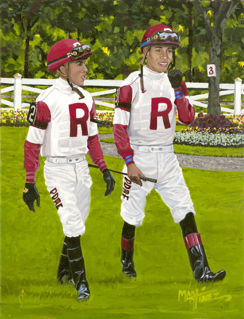Irad Ortiz Jr & Jose Ortiz - Nick Martinez Art